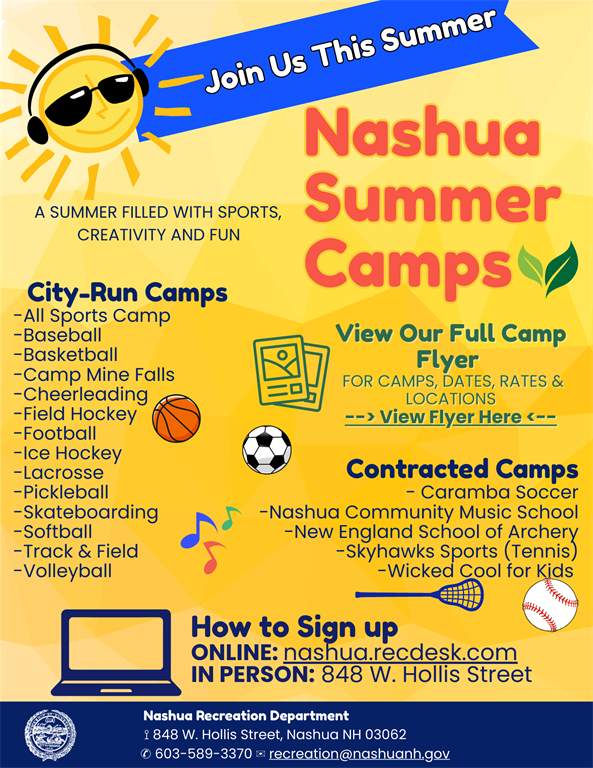 City of Nashua Parks & Recreation - Nashua Parks & Recreation